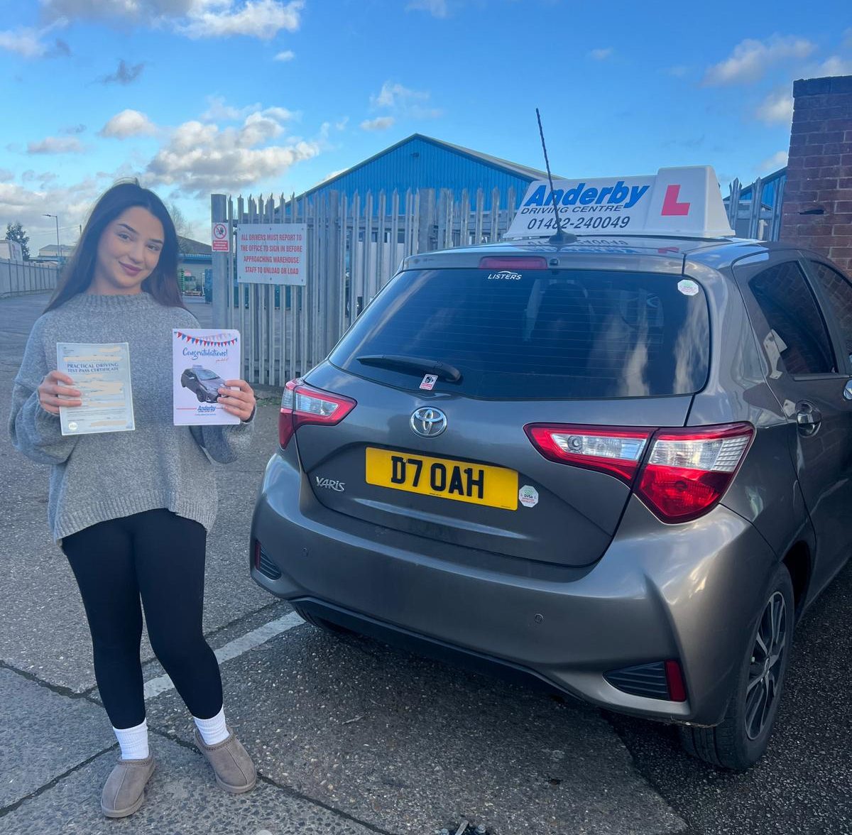 Cansu Eren - Anderby Driving Centre Ltd